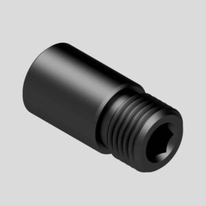 Silencer adapter for non threaded barrel - 1/2 UNF or 1/2 UNEF
