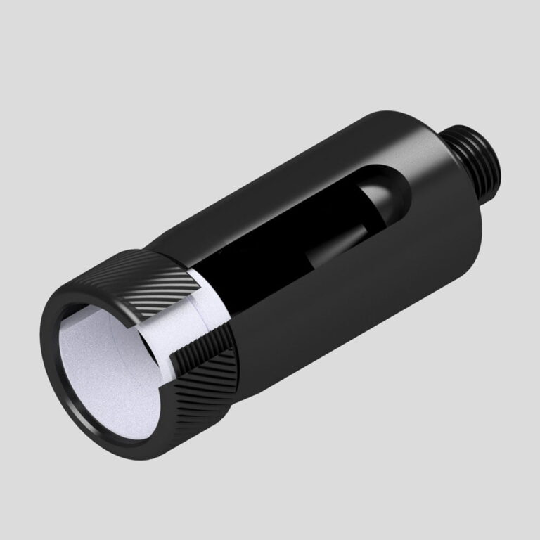 Silencer adapter for Ruger Mark IV, III and II - 1/2 UNF or 1/2 UNEF