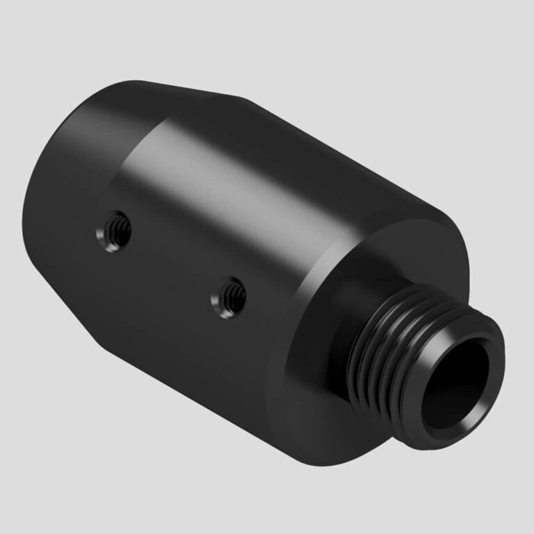 Silencer adapter for non threaded barrel - 1/2 UNF or 1/2 UNEF